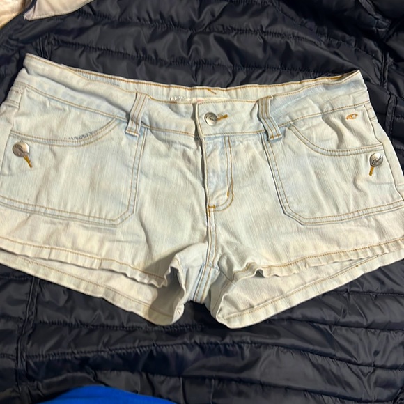 O'Neill | Shorts | Oneill Light Washed Denim Jean Low Rise Soft Shorty ...